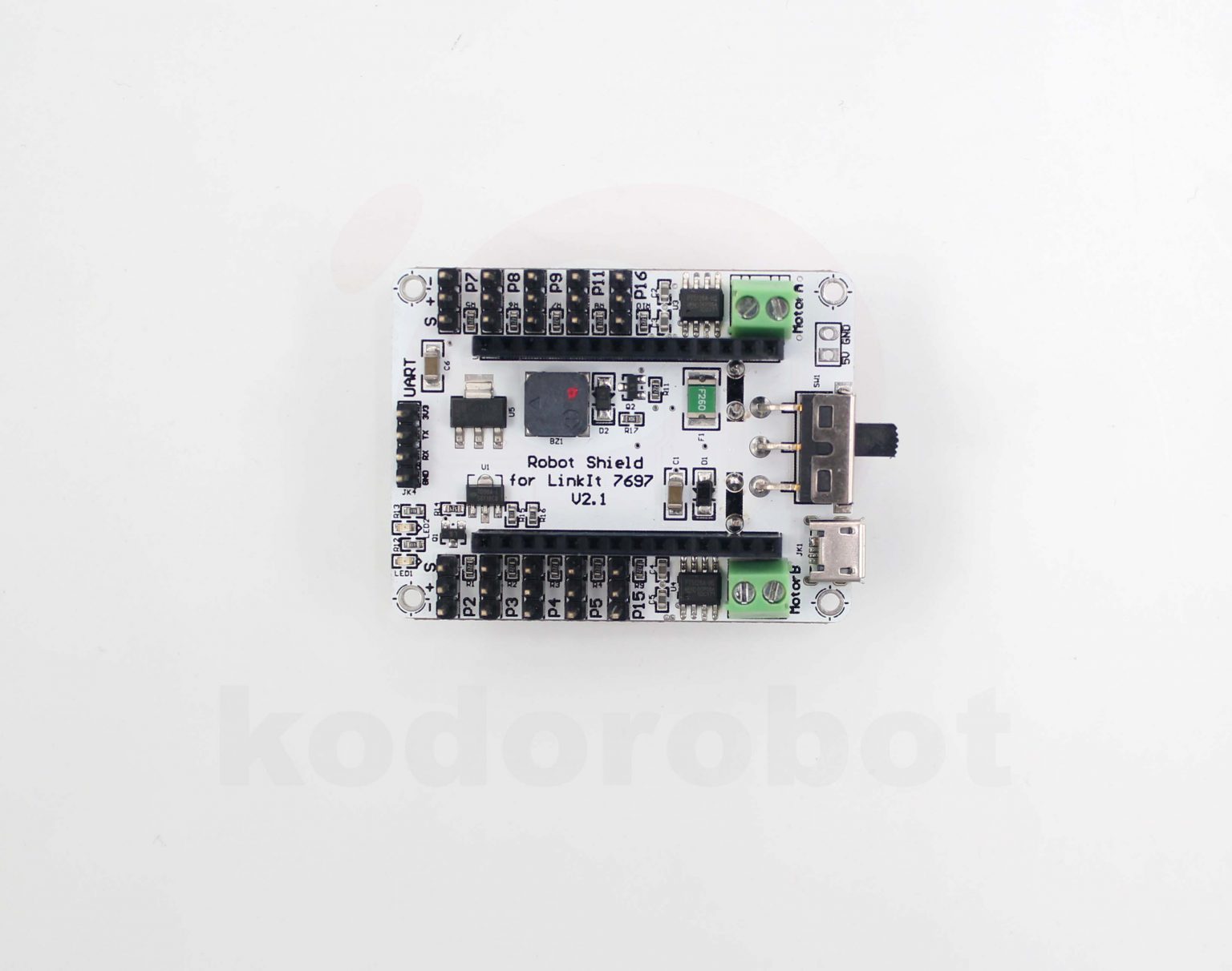 Robot Shield – MiniPlan+LinkIt™ 7697 – 宇宙機器人